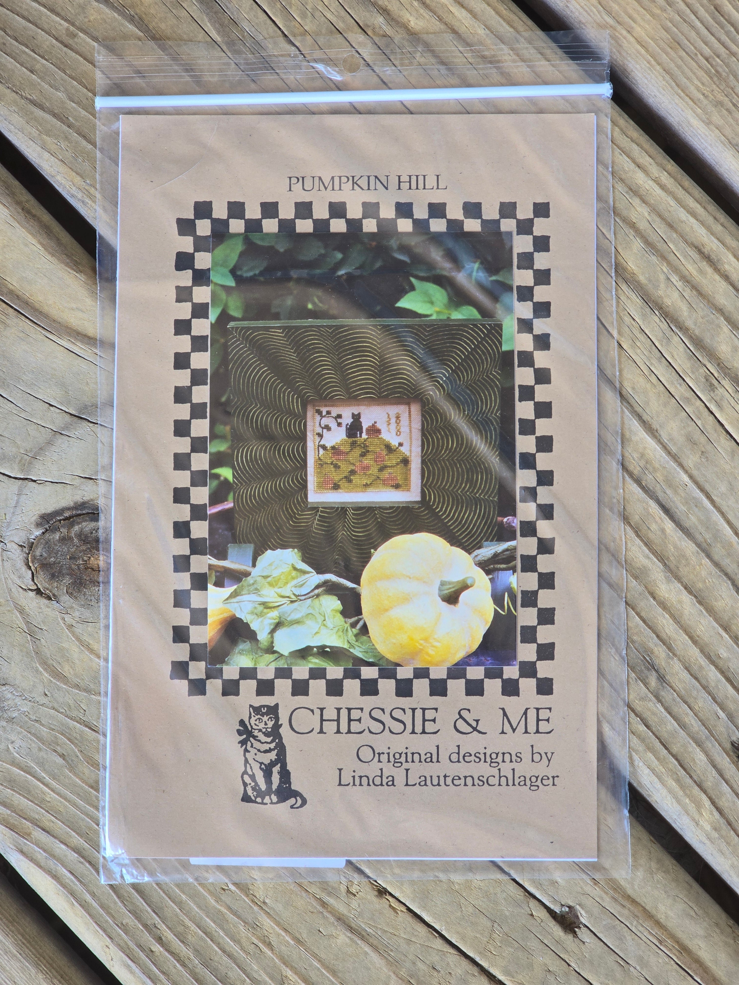 Chessie & Me - Pumpkin Hill - Cross Stitch Pattern – GATHER 'N STITCH LLC