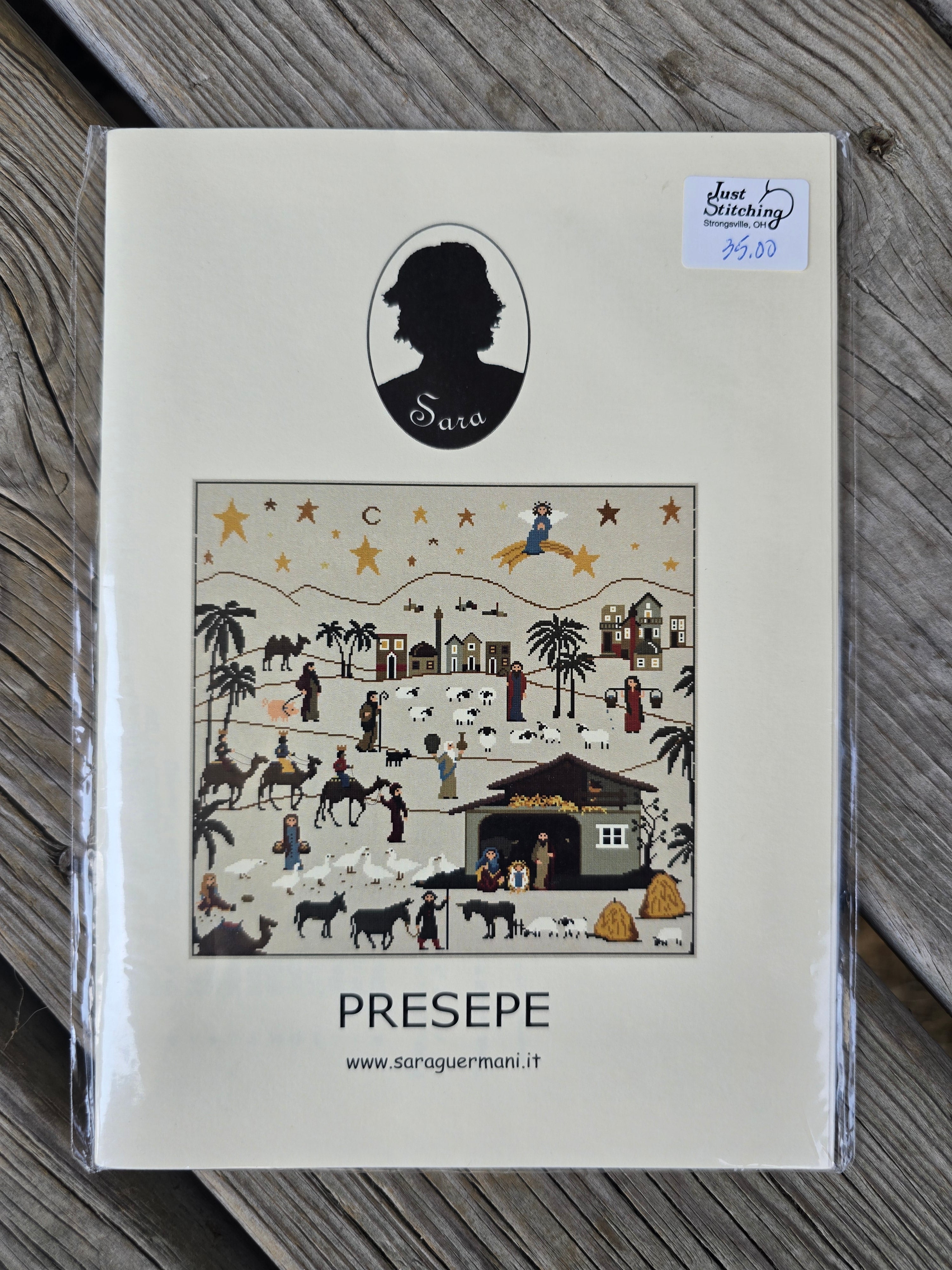 Sara - Presepe - Cross Stitch Pattern – GATHER 'N STITCH LLC