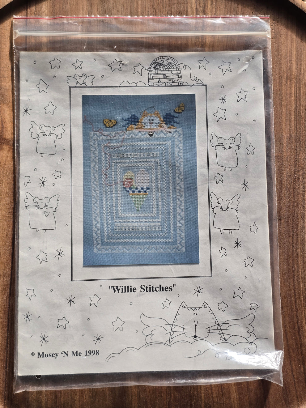 Mosey 'N Me - Willie Stitches - Cross Stitch Kit – GATHER 'N STITCH LLC