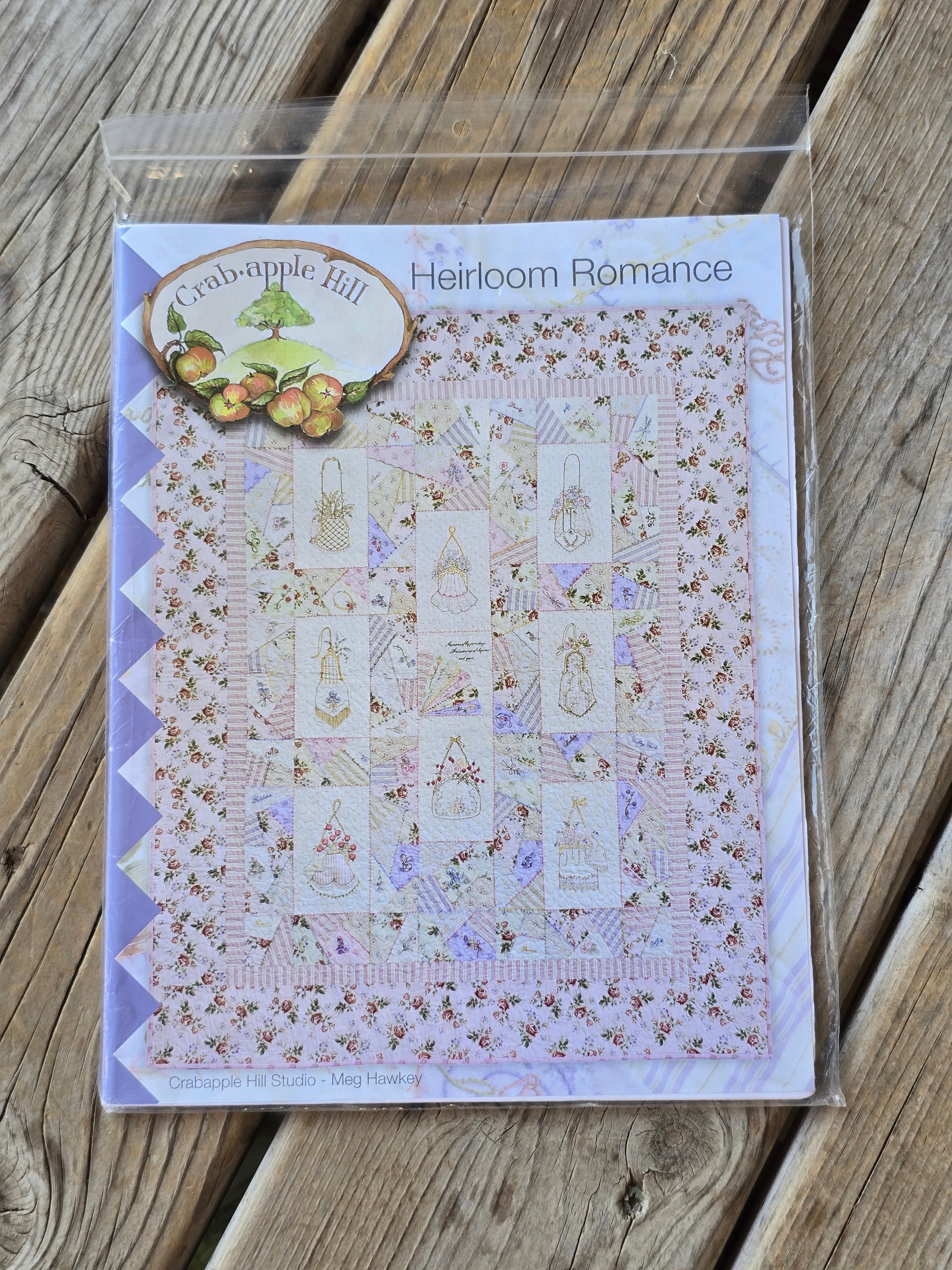 Crab-apple Hill - Heirloom Romance - Quilt Pattern – GATHER 'N STITCH LLC