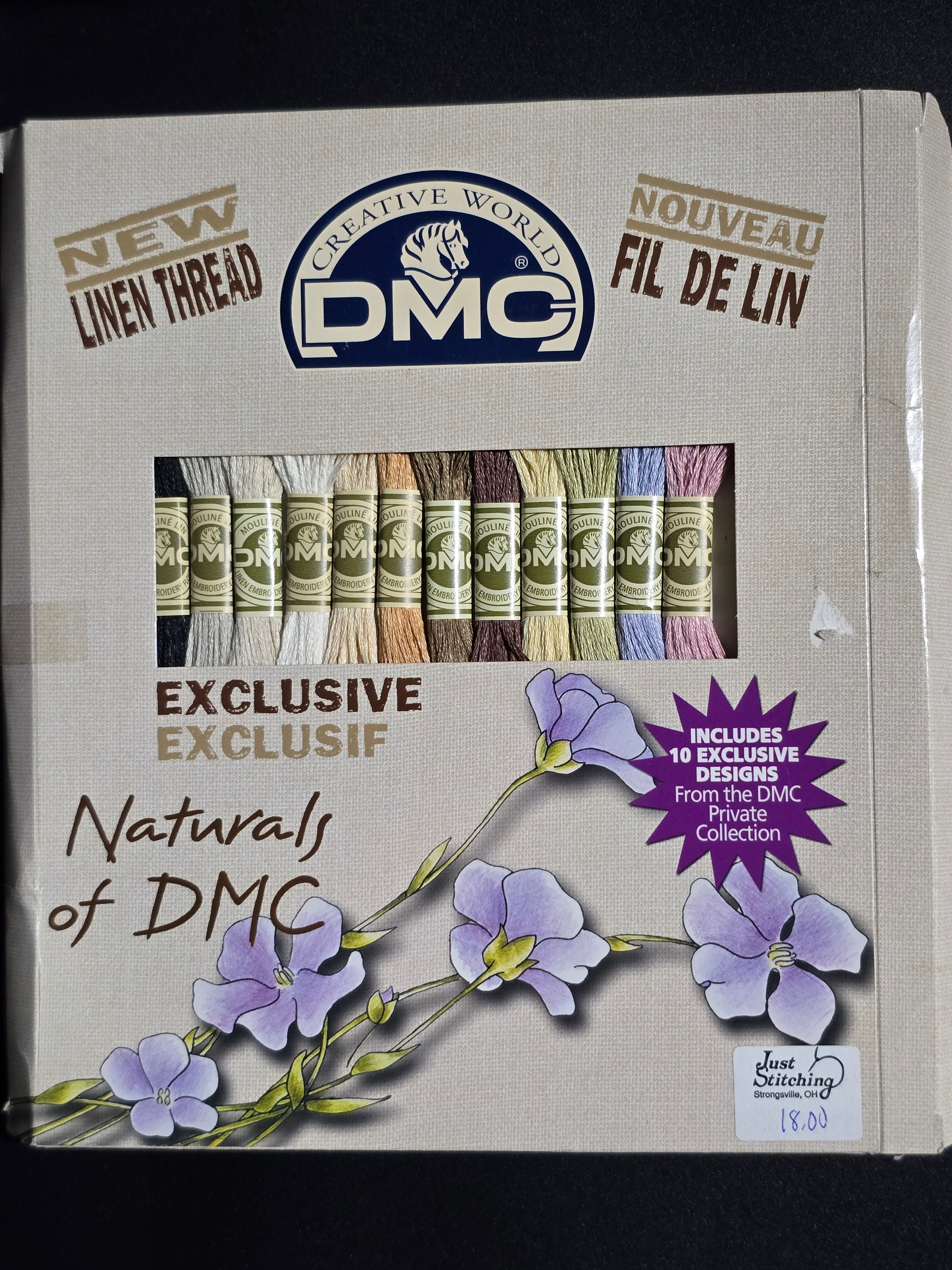 DMC - Naturals of DMC - New Linen Thread – GATHER 'N STITCH LLC
