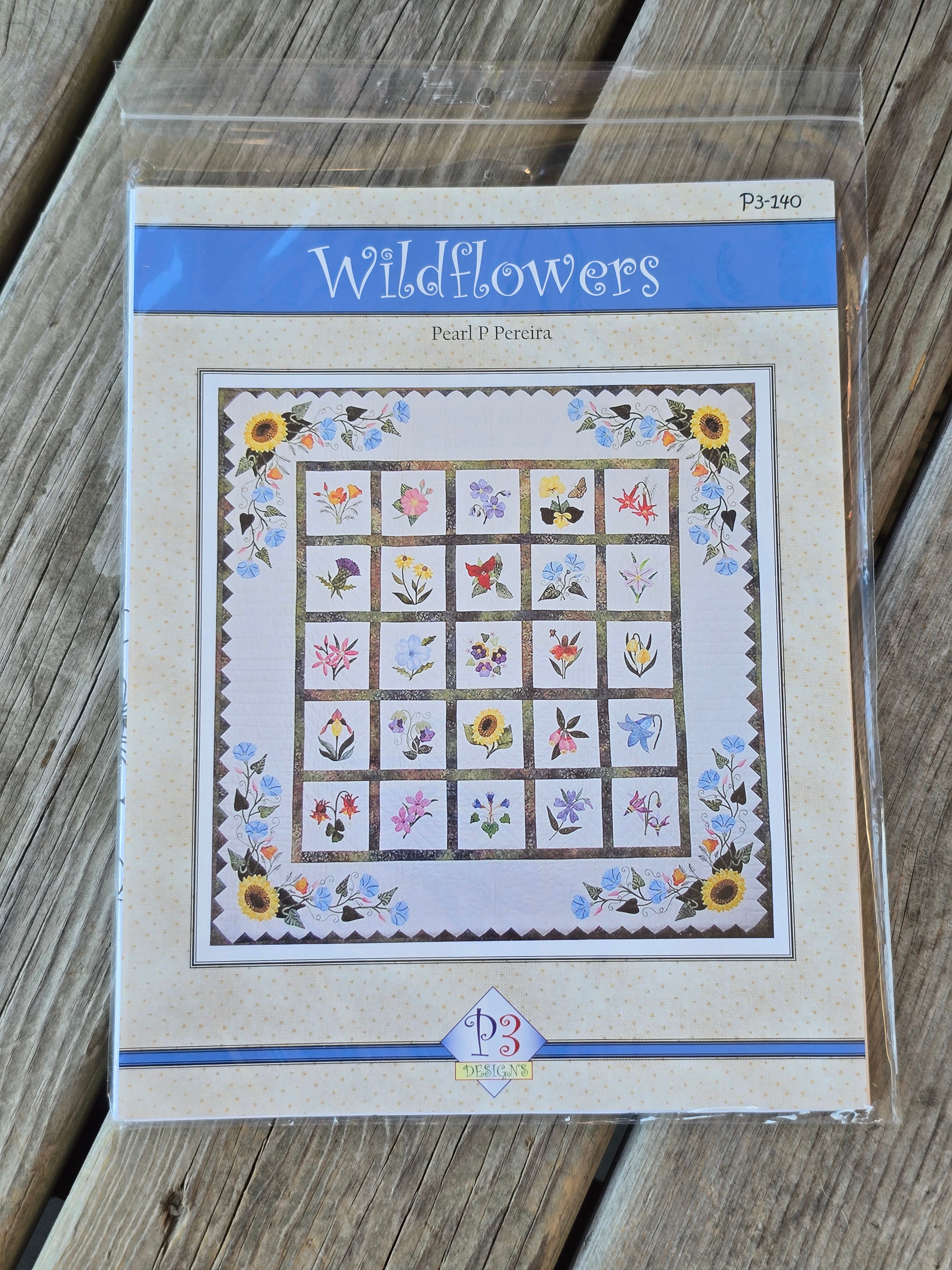 P3 Designs - Wildflowers - Quilt Pattern – GATHER 'N STITCH LLC