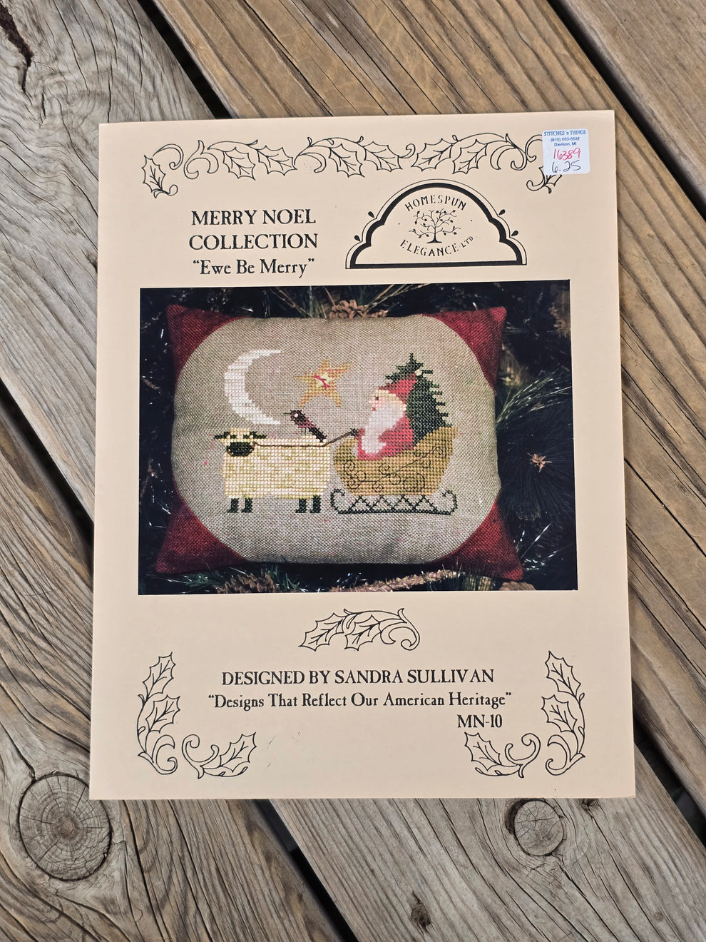 Homespun Elegance - Merry Noel Collection - Ewe Be Merry - Cross Stitc ...