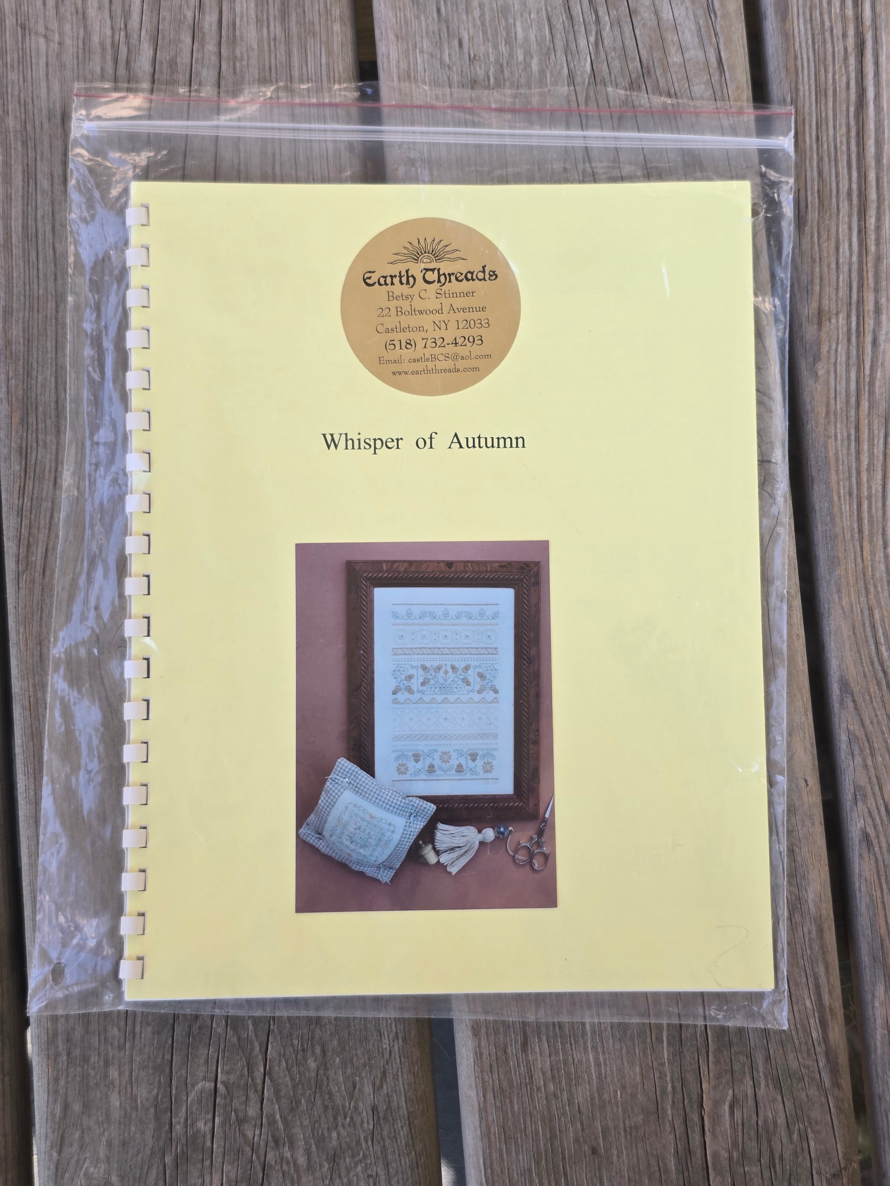 Earth Threads - Whisper of Autumn - Cross Stitch Kit – GATHER 'N STITCH LLC