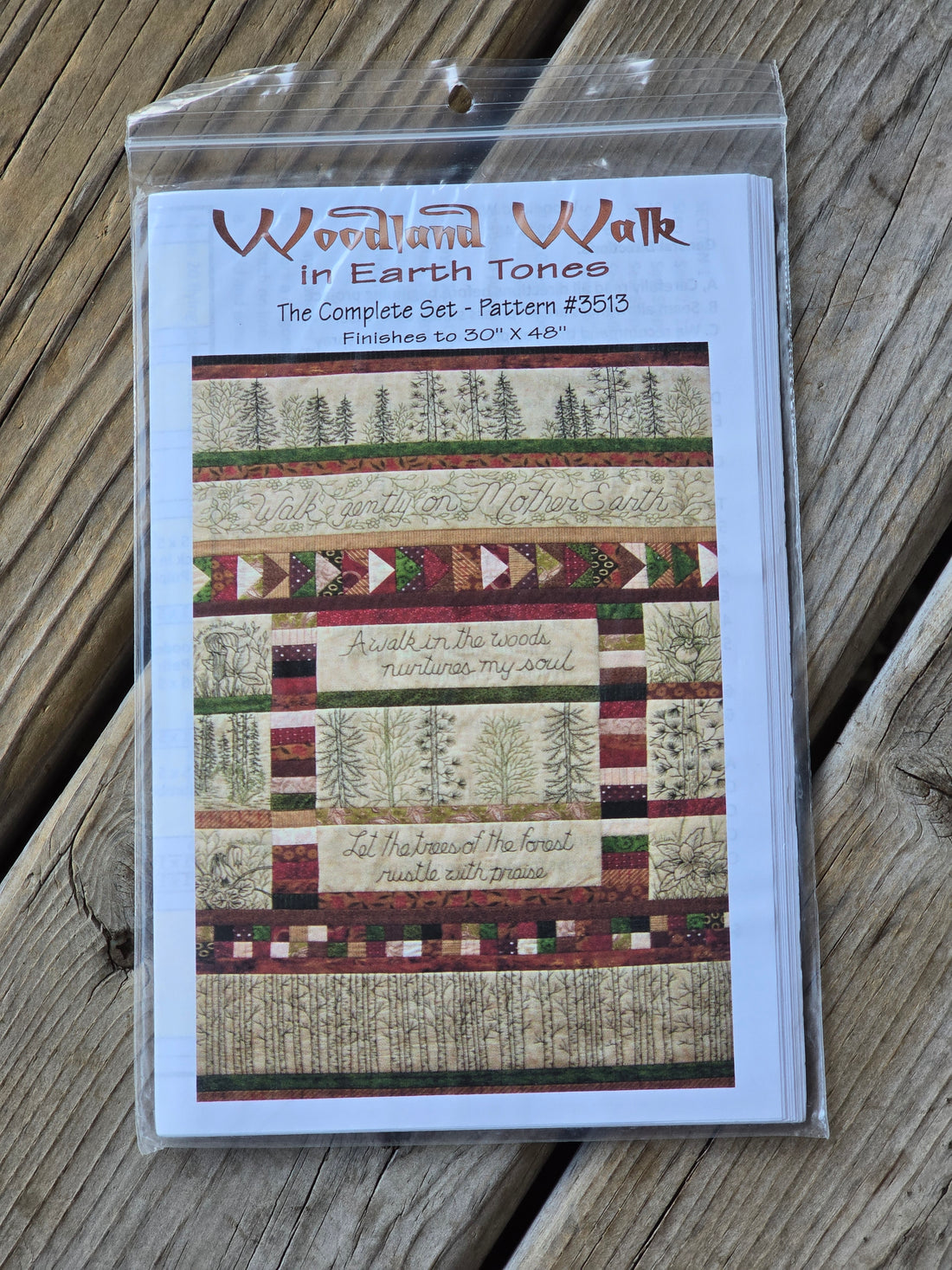 Wellington House Designs - Woodland Walk - Quilt Pattern – GATHER 'N ...